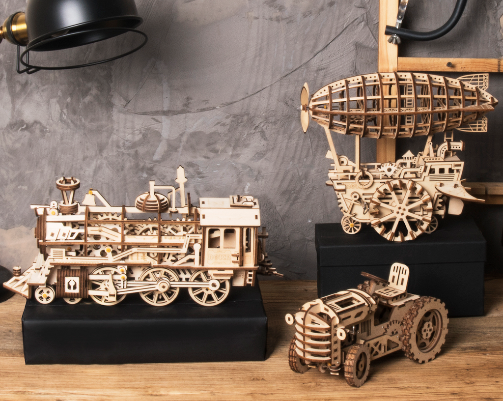 Plywood Models-ROKR-UGEARS-MECHANICAL MODELS-MECHANICAL WOOD-ROBTIME ...