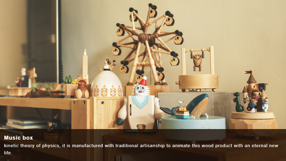 Wooderful Life Wooden Handmade Music Box Gift Home Decor – JollyWhaleAU