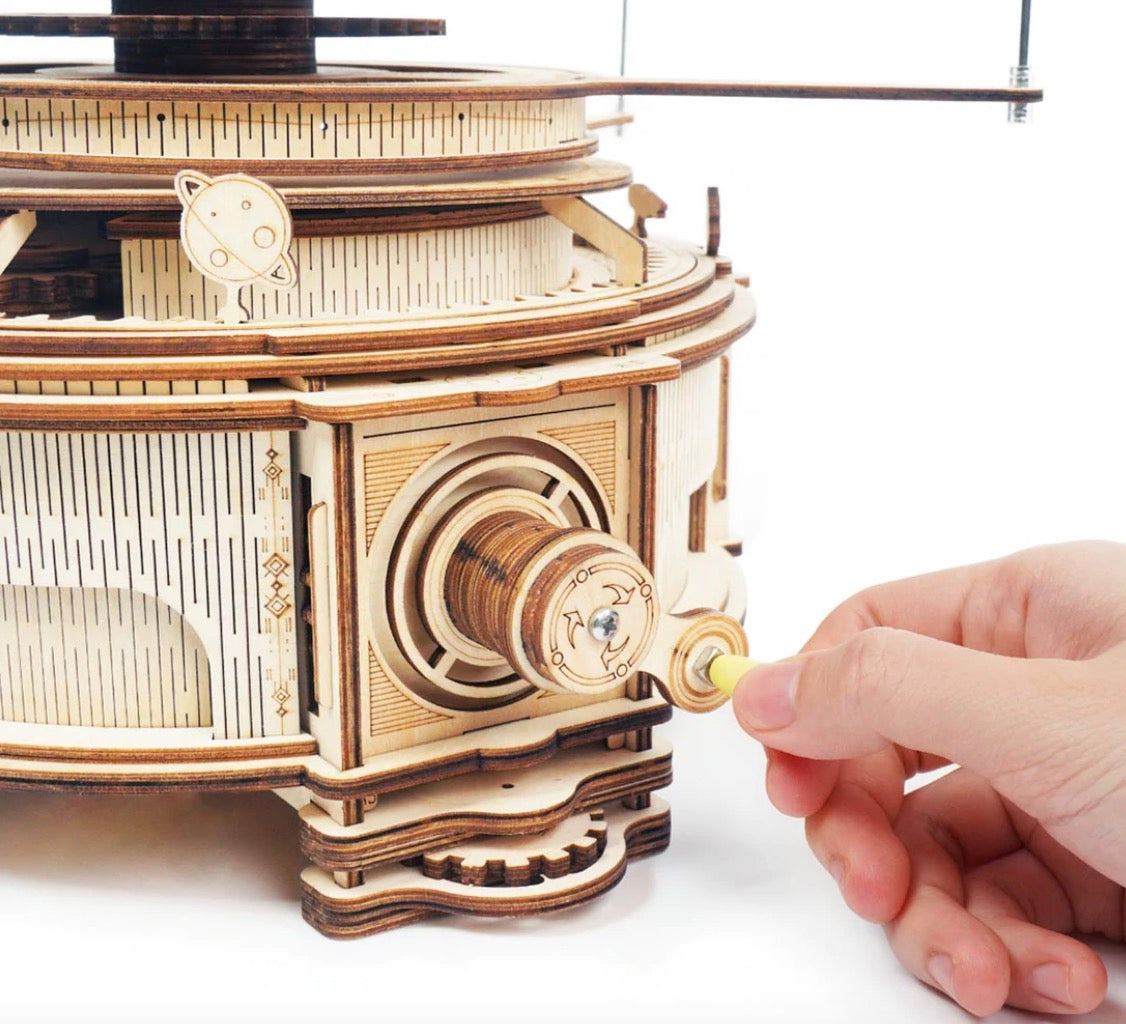 NEW ROKR ROKR Luminous Globe ST003 3D Wooden Model gift DIY – JollyWhaleAU